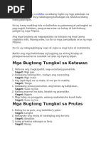 50 Bugtong Bugtong With Answer | PDF