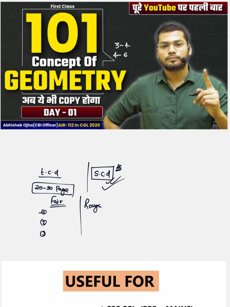 Concept of Geometry Day 01 | PDF