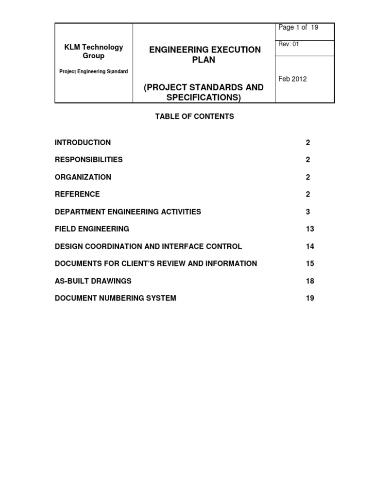 PROJECT_STANDARD_AND_SPECIFICATIONS_engineering_execution_plan_Rev01web ...