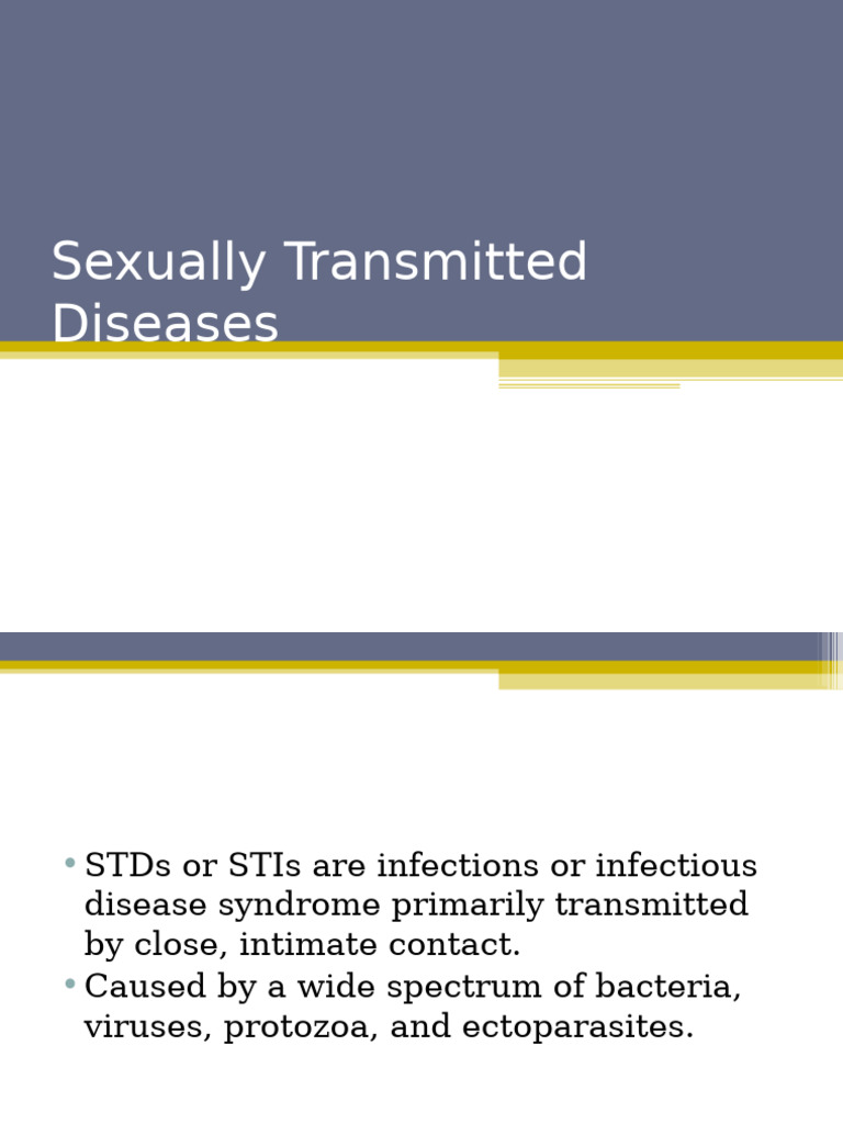 Adolescent Risks of STDs and Prevention | PDF | Sexually Transmitted ...