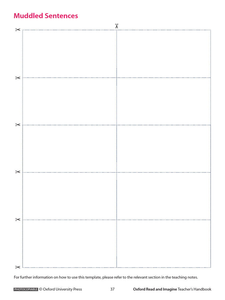 Extra Book Club Worksheets - Muddled Sentences | PDF