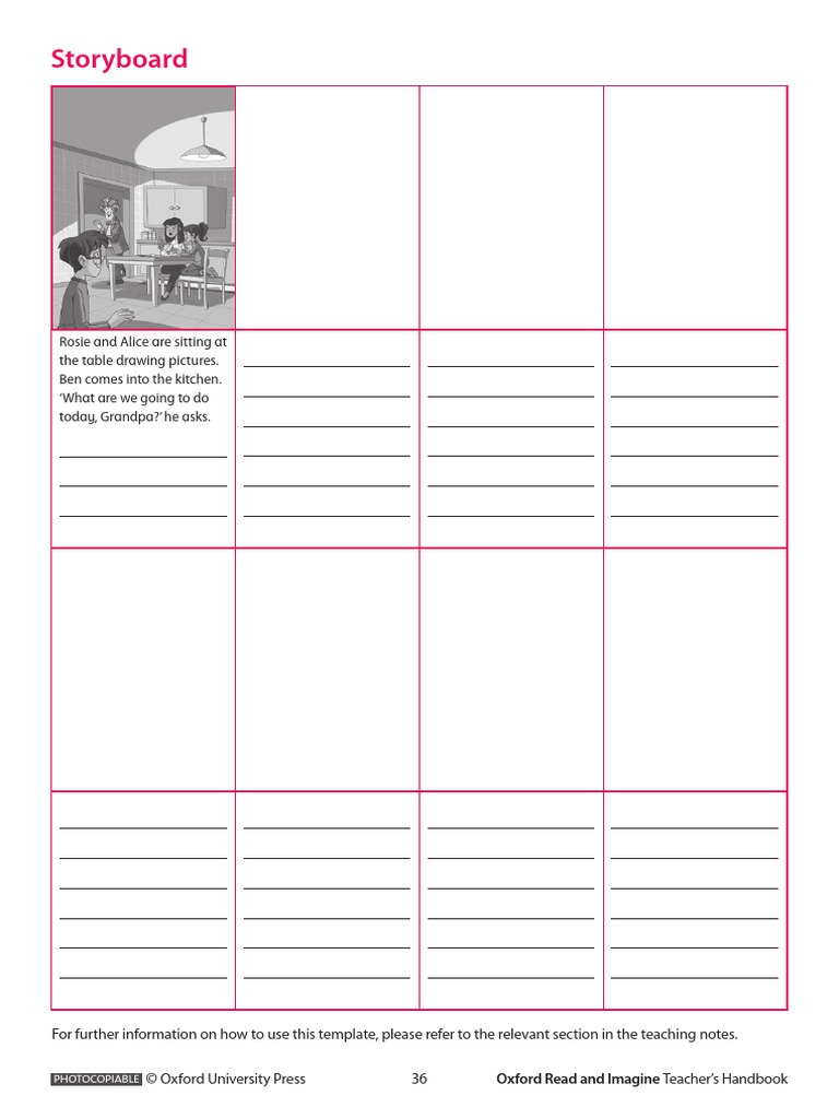 Extra Book Club Worksheets - Storyboard | PDF