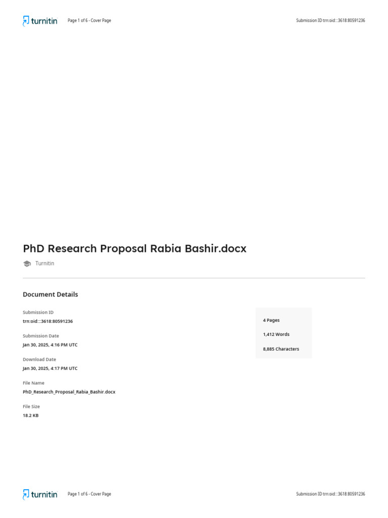 AI-PhD Research Proposal Rabia Bashir.docx | PDF | Soft Power | Cross Cultural Communication