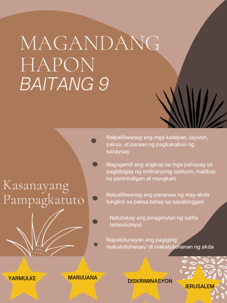 Usok at Salamin_Aralin 4_Grade 9 | PDF