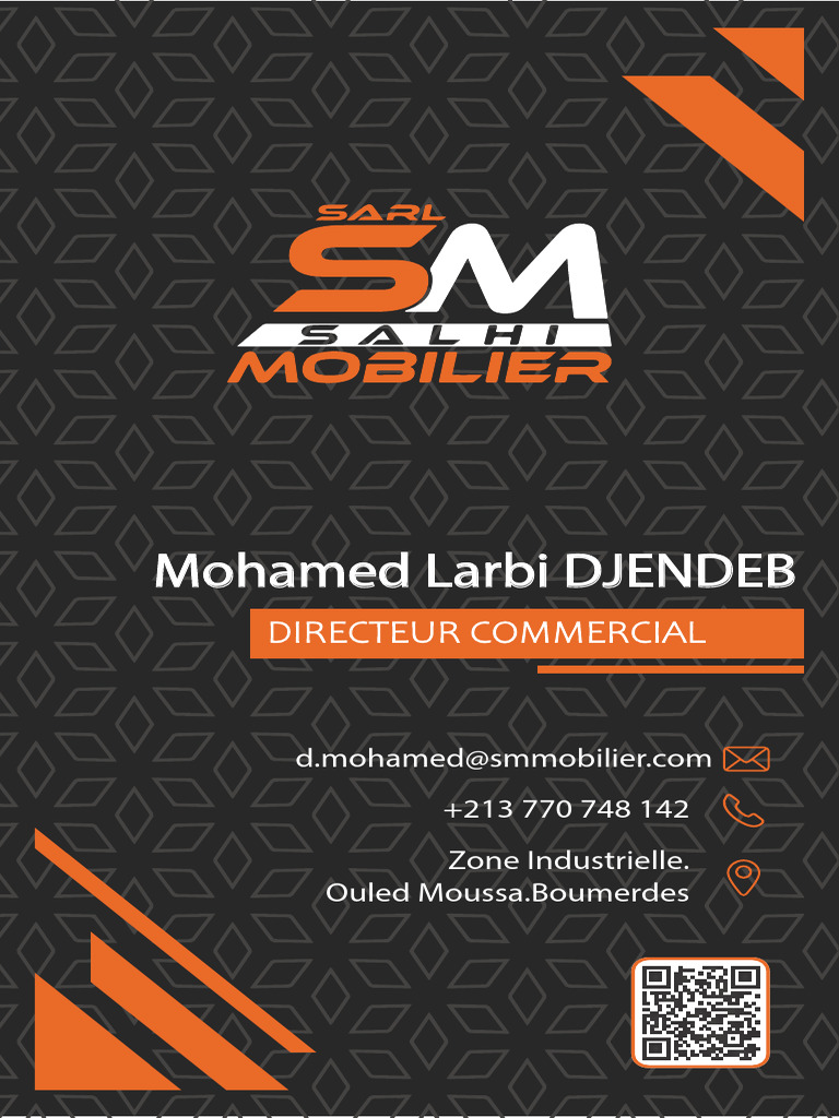 Contact de Mohamed Larbi DJENDEB | PDF