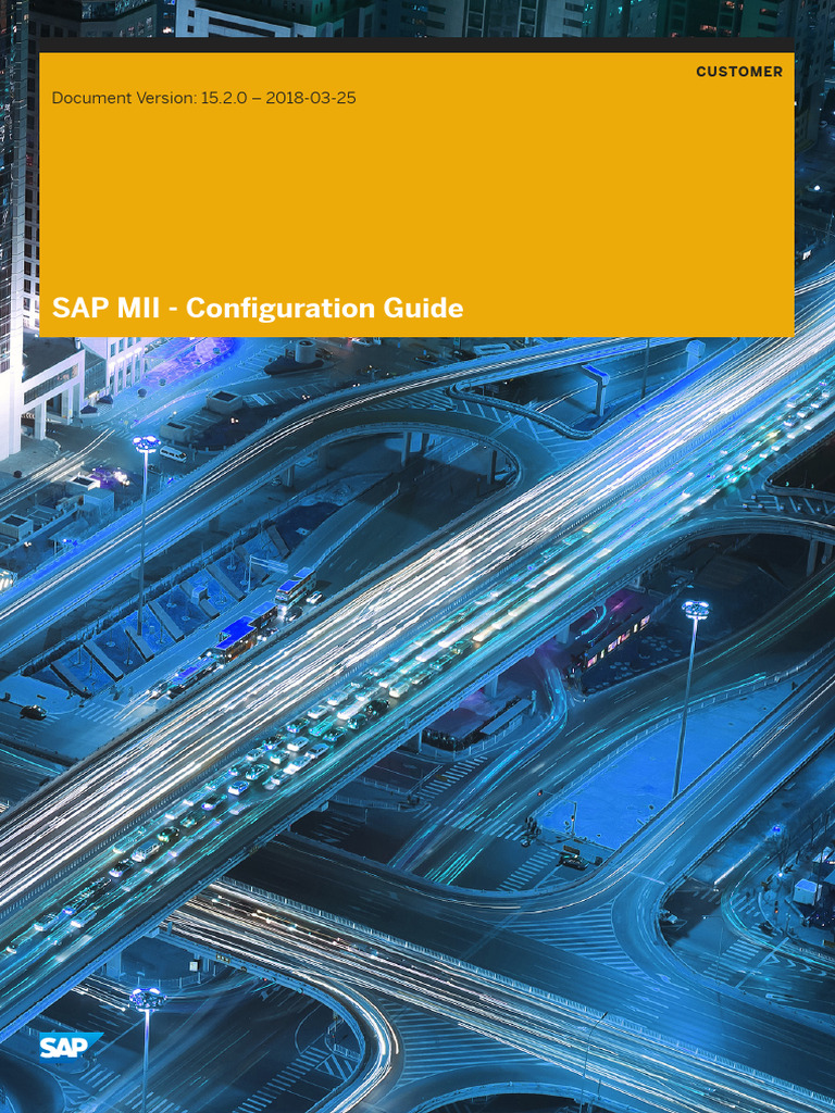 SAP MII Configuration Guide | PDF | Microsoft Sql Server | Databases