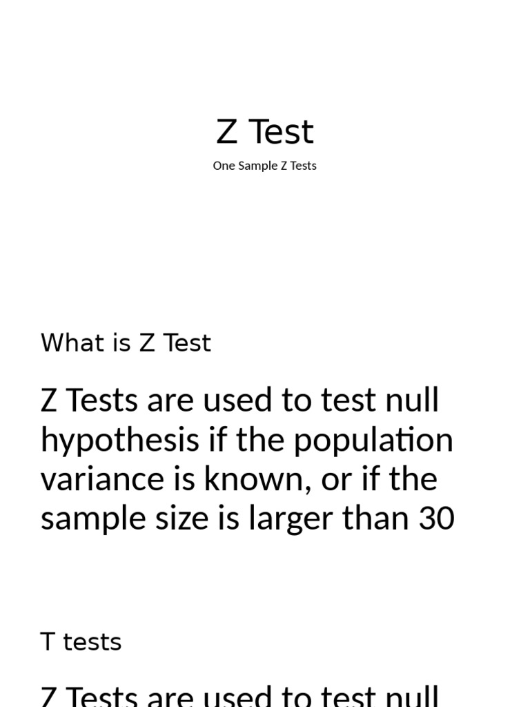 z-test-pdf