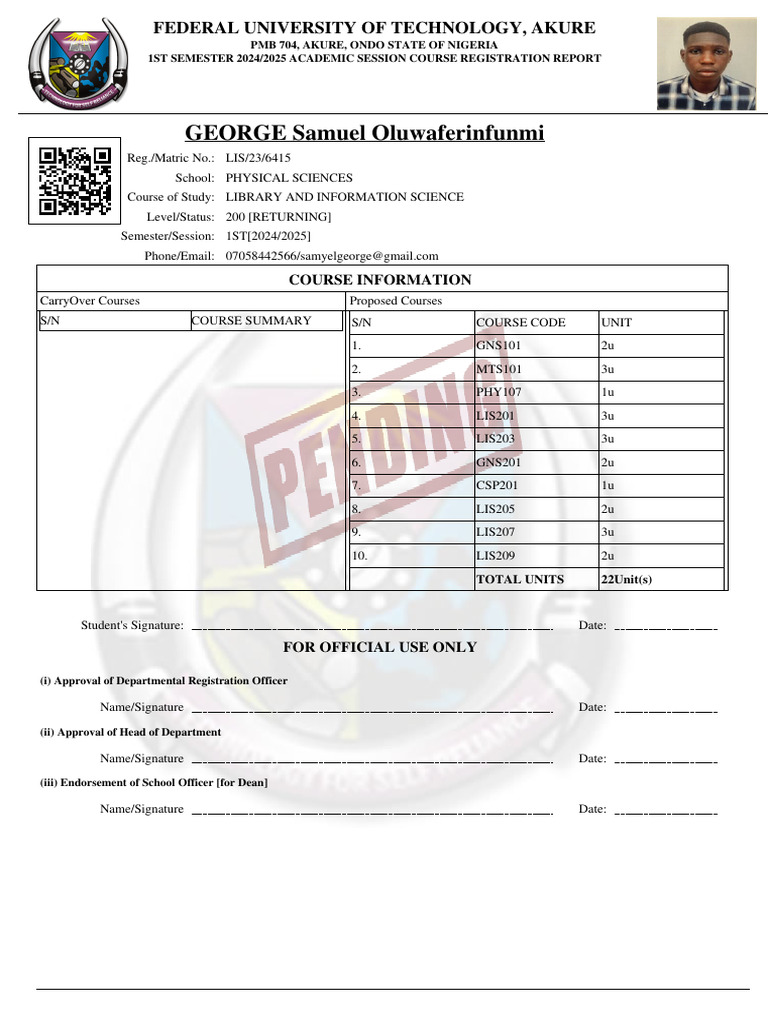Library Science Course List | PDF