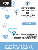 Testes Avaliativos de Mmss (Teste de Patte, Gerber) | PDF | Dor ...