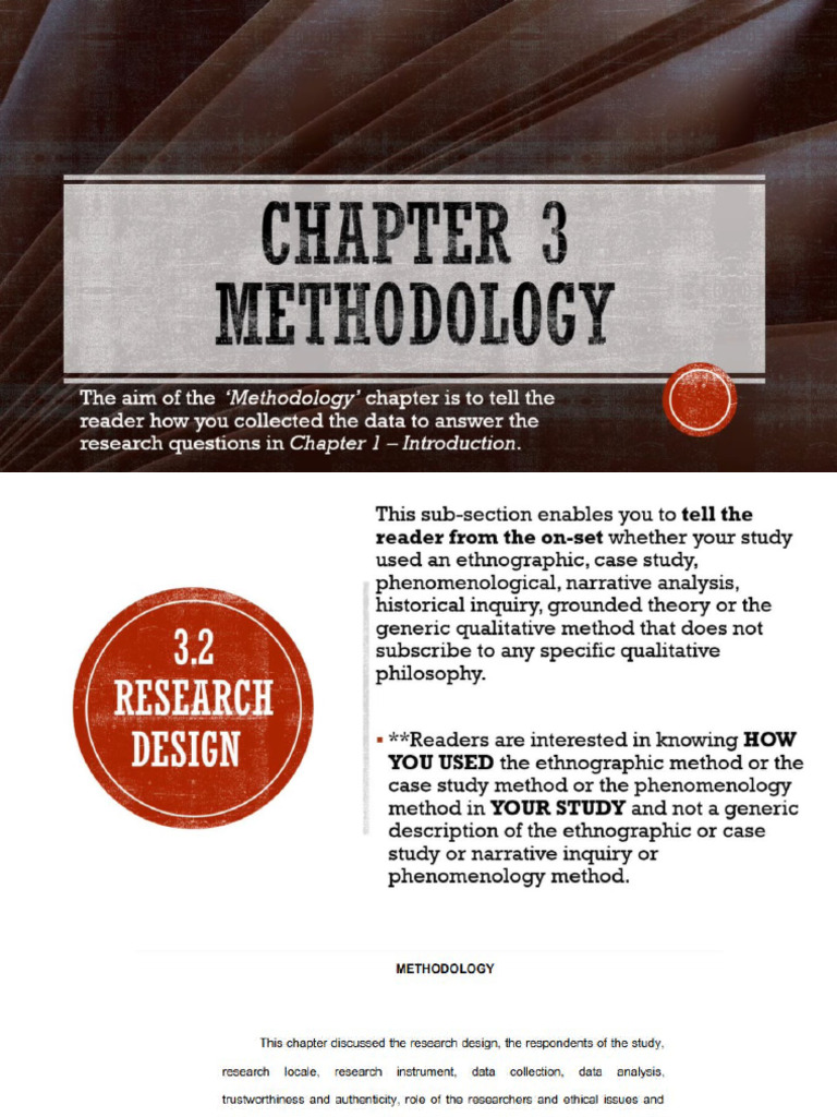 Chapter 3 Methodology | PDF