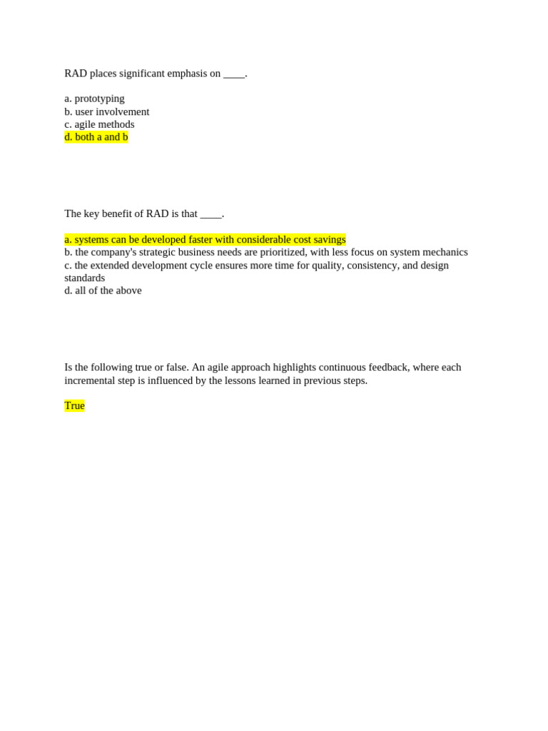 Chapter 4 Part 2 Assignment | PDF