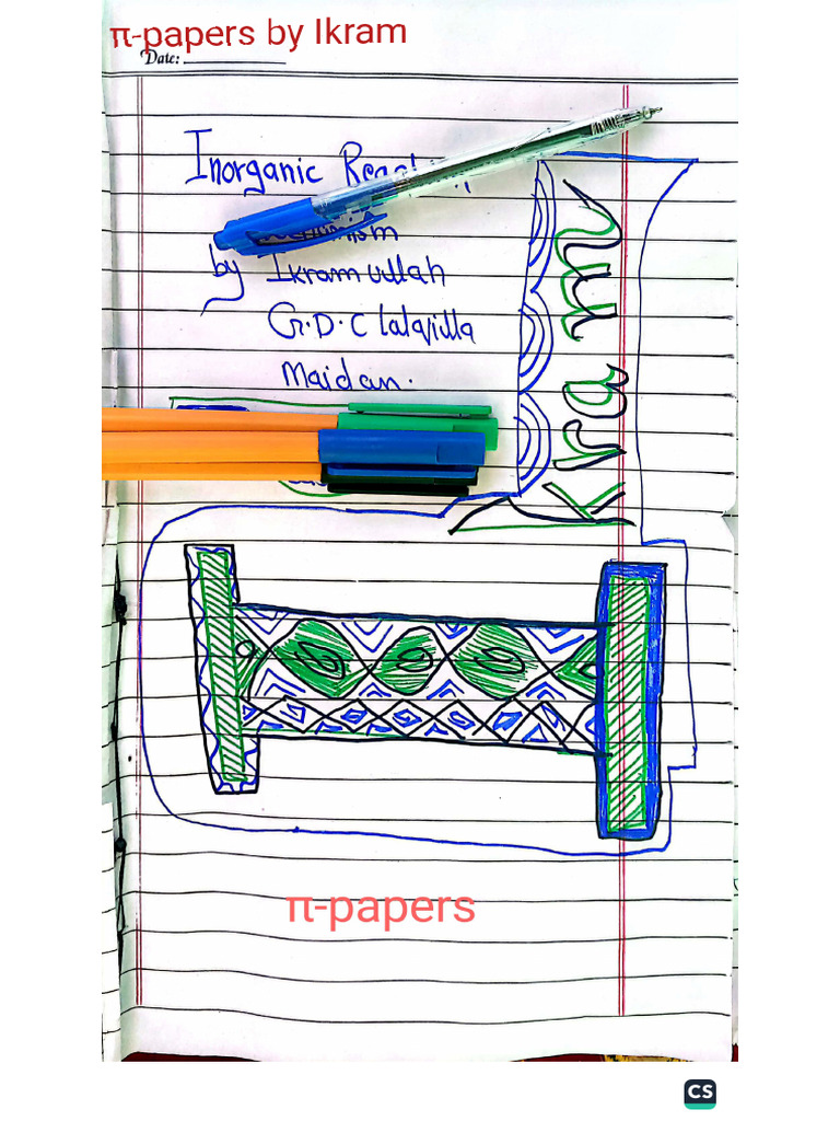 IKRAM's inorganic reaction mechanism arranged by π-papers-1 | PDF