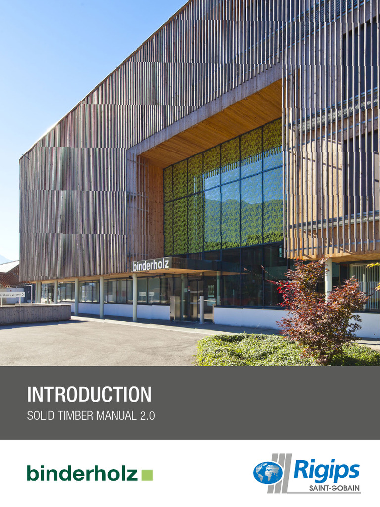 Mass Timber Manual | PDF | Lumber | Wood