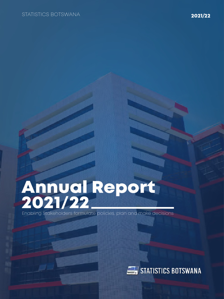 Statistics Botswana Annual Report 2021-22 | PDF | Corporate Governance ...