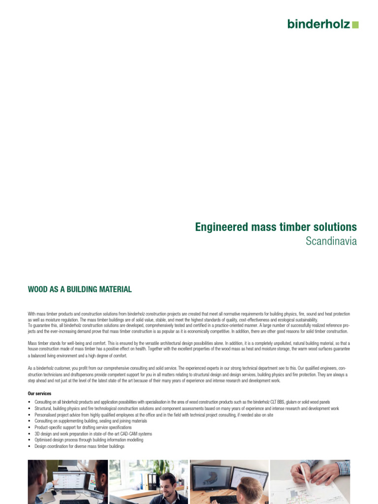 Engineered Mass Timber Solutions Guide | PDF | Lumber | Building Materials