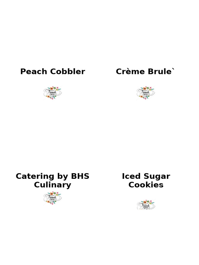 Name Tents | PDF