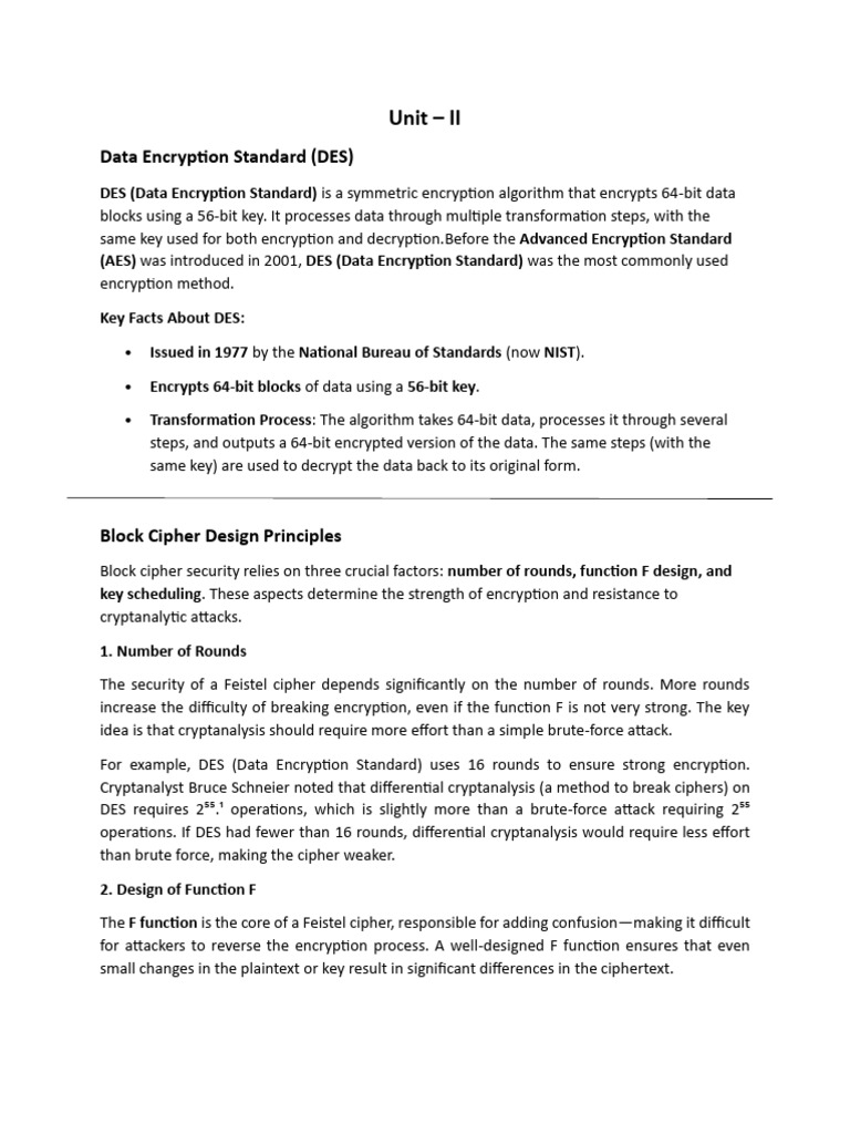 Unit II | PDF | Public Key Cryptography | Key (Cryptography)