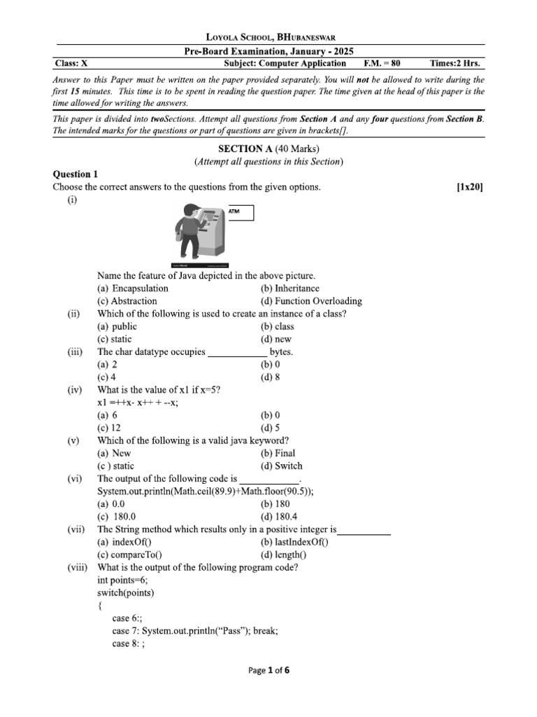 CTA Practice Paper 6 | PDF