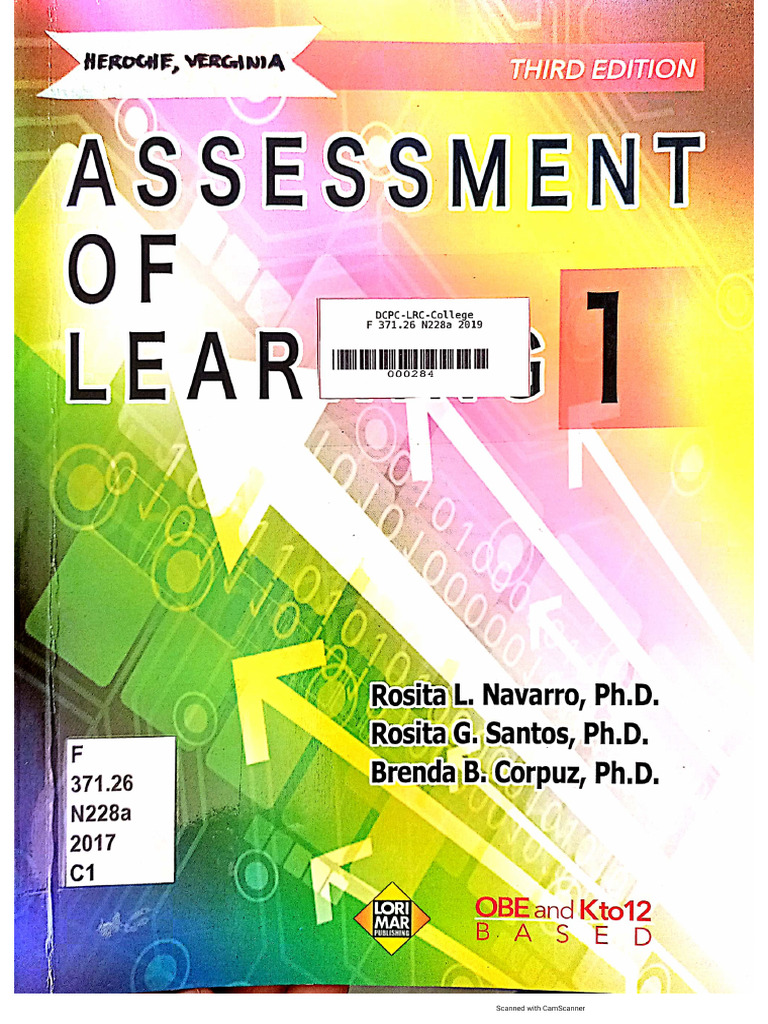 Educ 106 - Assessment of Learning I | PDF
