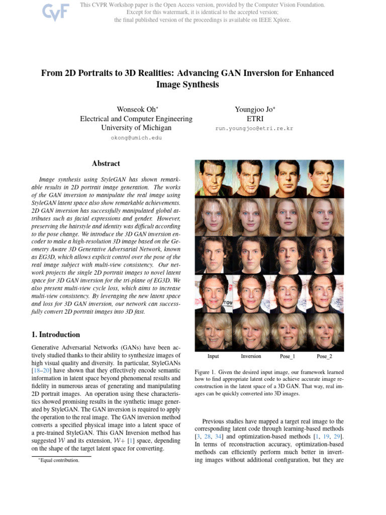 Oh_From_2D_Portraits_to_3D_Realities_Advancing_GAN_Inversion_for_CVPRW_2024_paper | PDF | Data ...