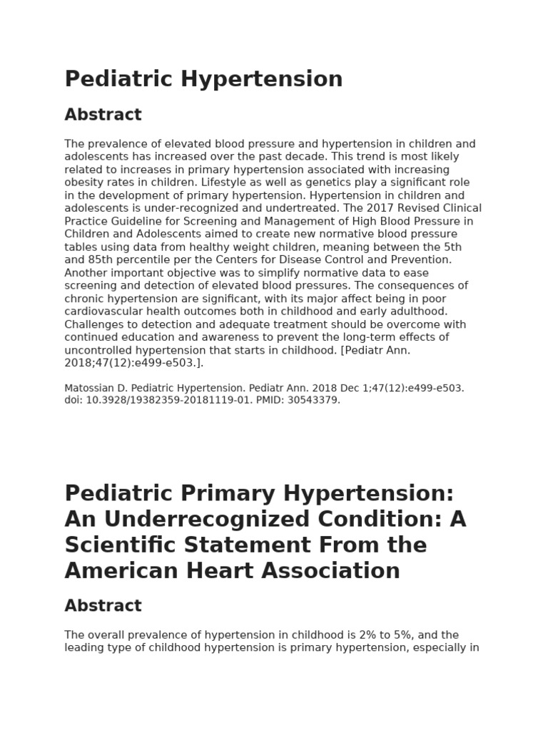 Abstracts | PDF | Hypertension | Cardiovascular Diseases
