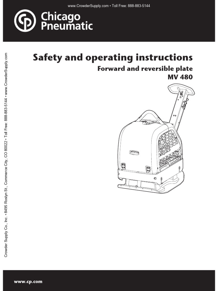 Safety Instructions for MV 480 | PDF | Occupational Safety And Health ...