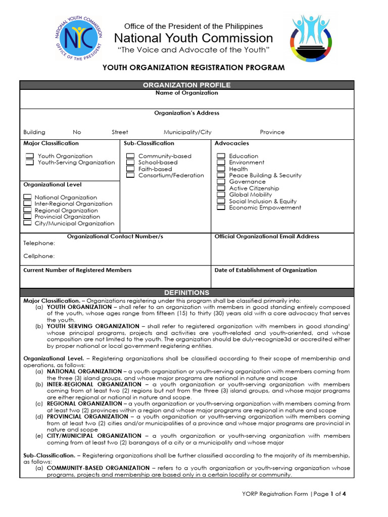 1.-Registration_Form.docx | PDF | Government | Justice