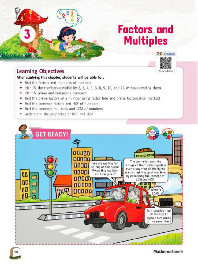 Chapter 3 Factors and Multiples | PDF