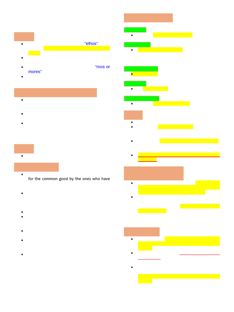 SSP 113 MIDTERM REVIEWER | PDF | Morality | Justice