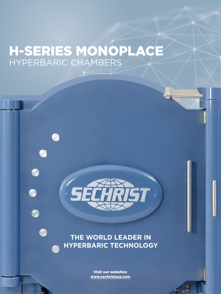 Sechrist H-Series Monoplace Chambers | PDF | Pascal (Unit) | Antimicrobial