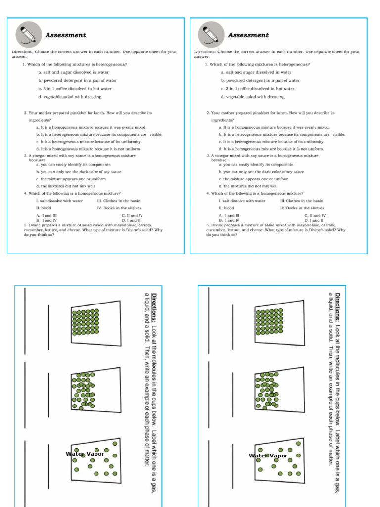 Mixtures Pdf