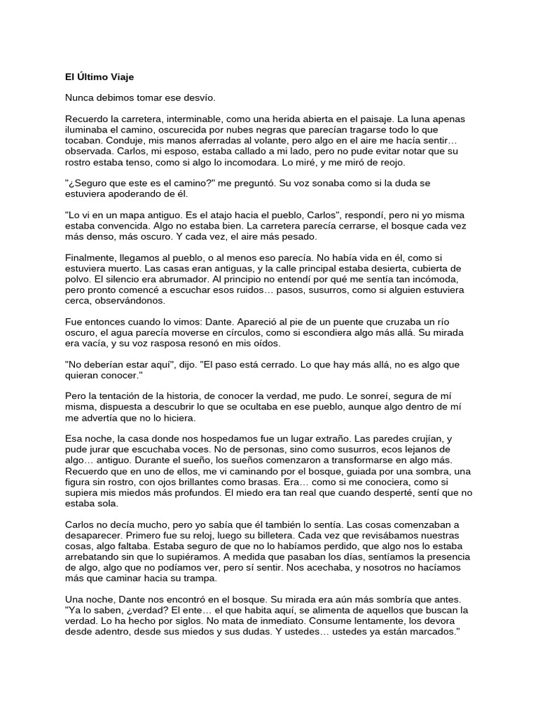 El Último Viaje: Almas Perdidas | PDF