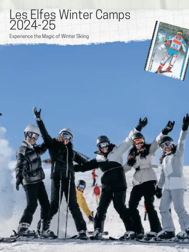 Brochure Winter Les Elfes 2025 | PDF | Racing | Individual Sports
