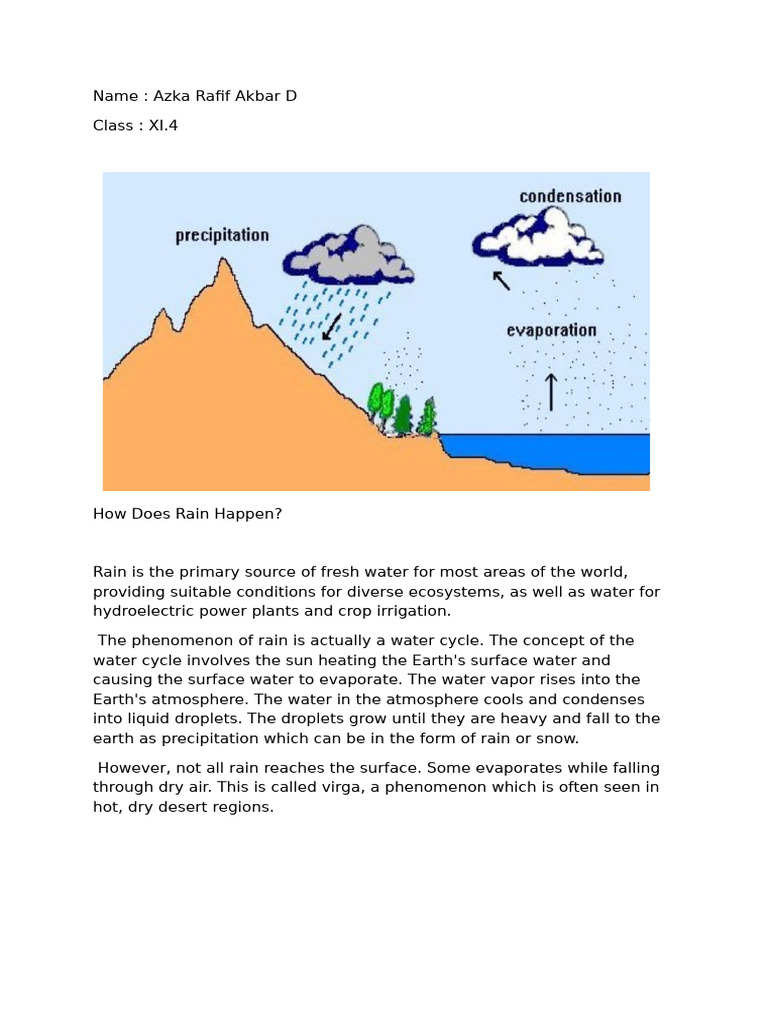 Rain English | PDF