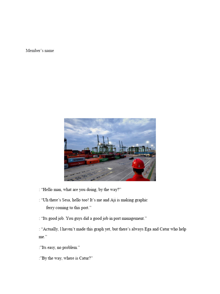 Work Environment Conversation Task | PDF