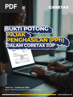 Buku Manual Coretax 2024 - 13 Pelaporan SPT Masa PPH 21-26 | PDF