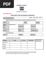 HHIA Assessment for Adults | PDF
