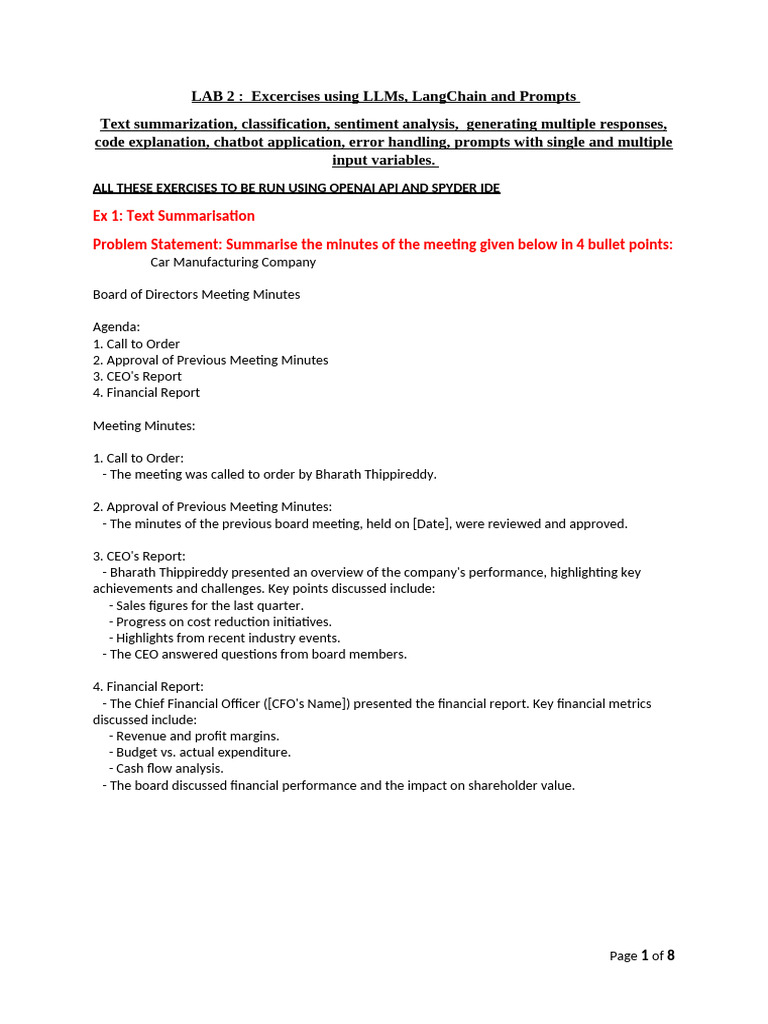 Lab2 Text Models Questions | PDF | Chief Financial Officer | Computer Programming