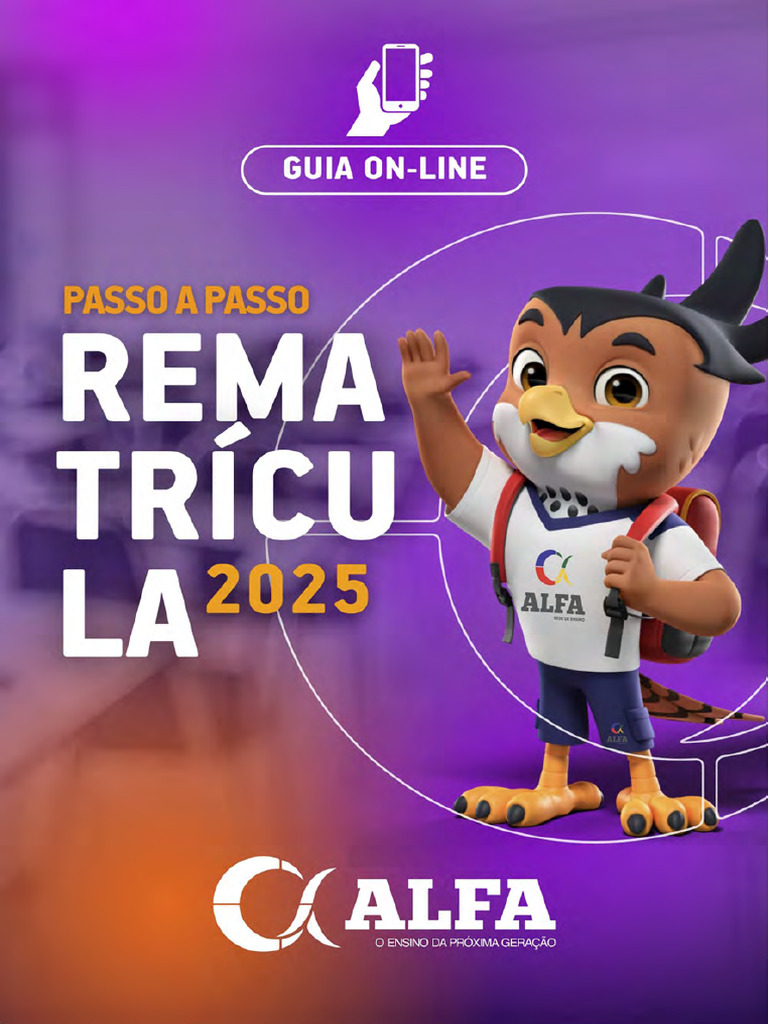 Rematricula Alfa 2025 - Guia On Line 1 | PDF