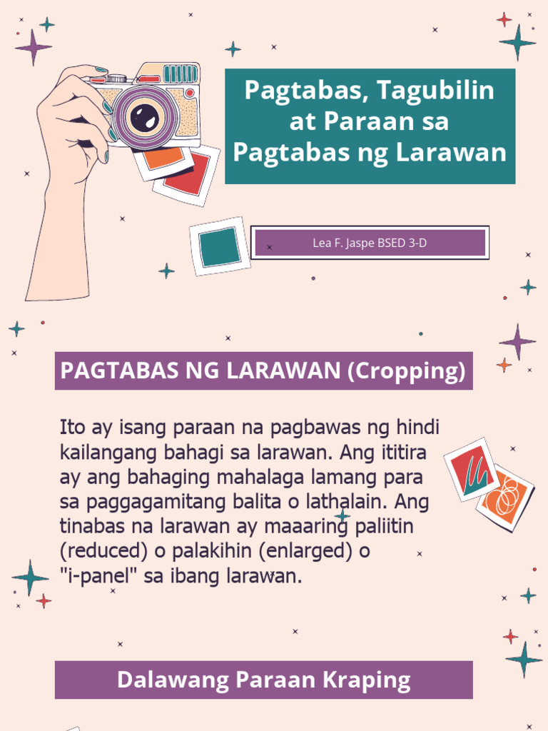 Jaspe-Yunit 7-Kraping at Pagsulat NG Kapsyon | PDF