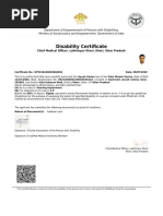 Disability Certification Guide | PDF
