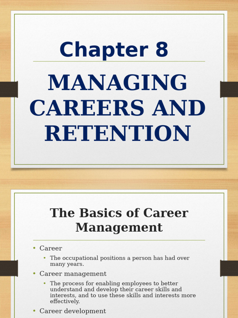 Chapter 8-HRM | PDF | Mentorship | Employment