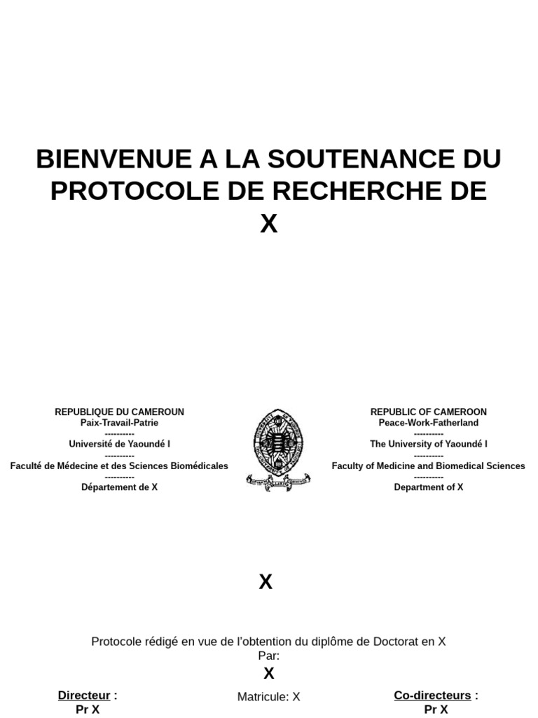 Protocole Modele | PDF