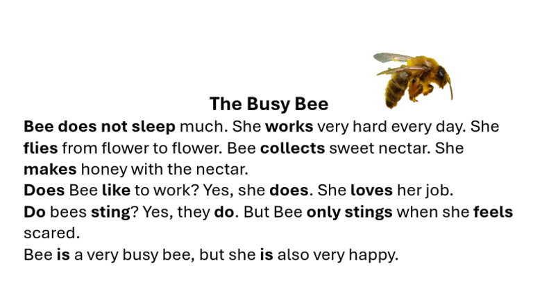 Busy Bee | PDF