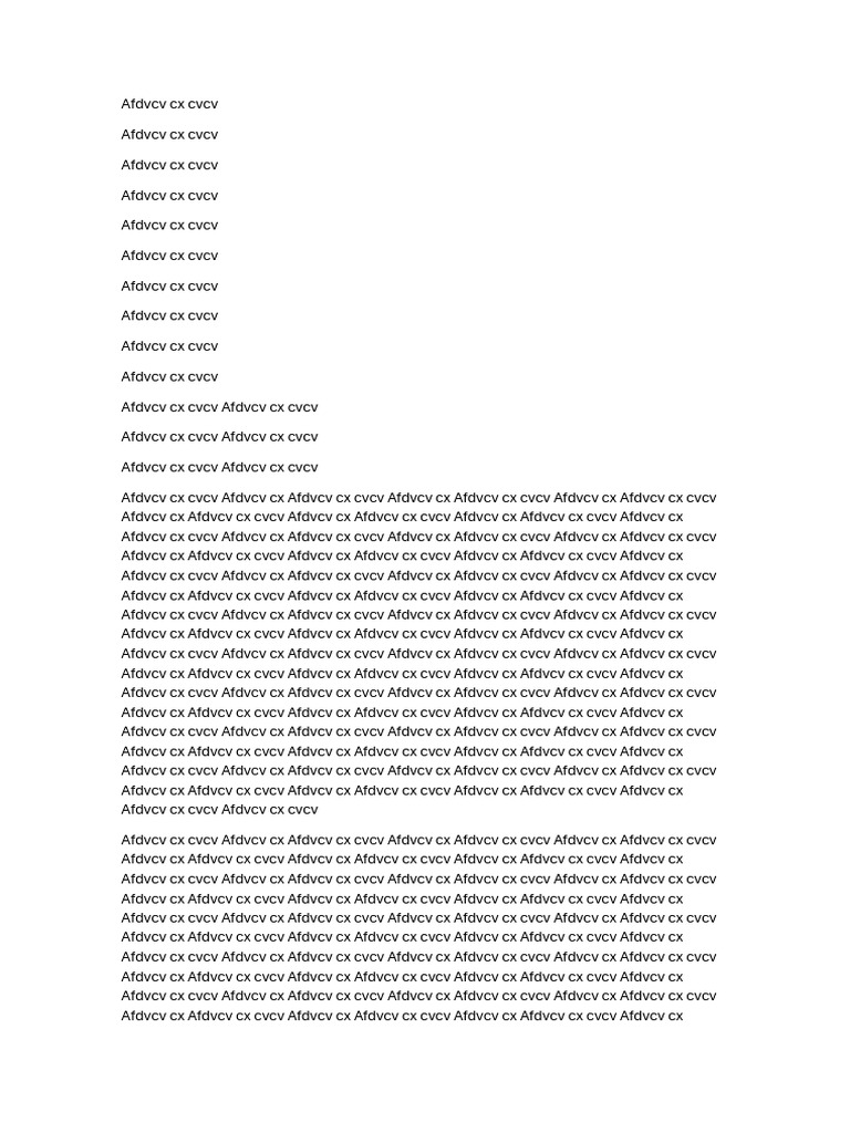 Placeholder Document Text | PDF