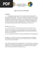 RA 9442 MAGNA CARTA FOR DISABLED PERSON | PDF | Disability | Inclusion ...