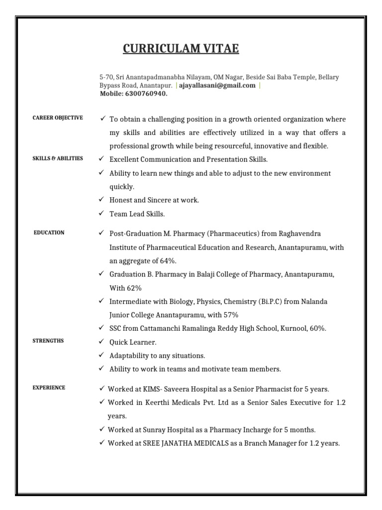 ajay kumar CV updated | PDF