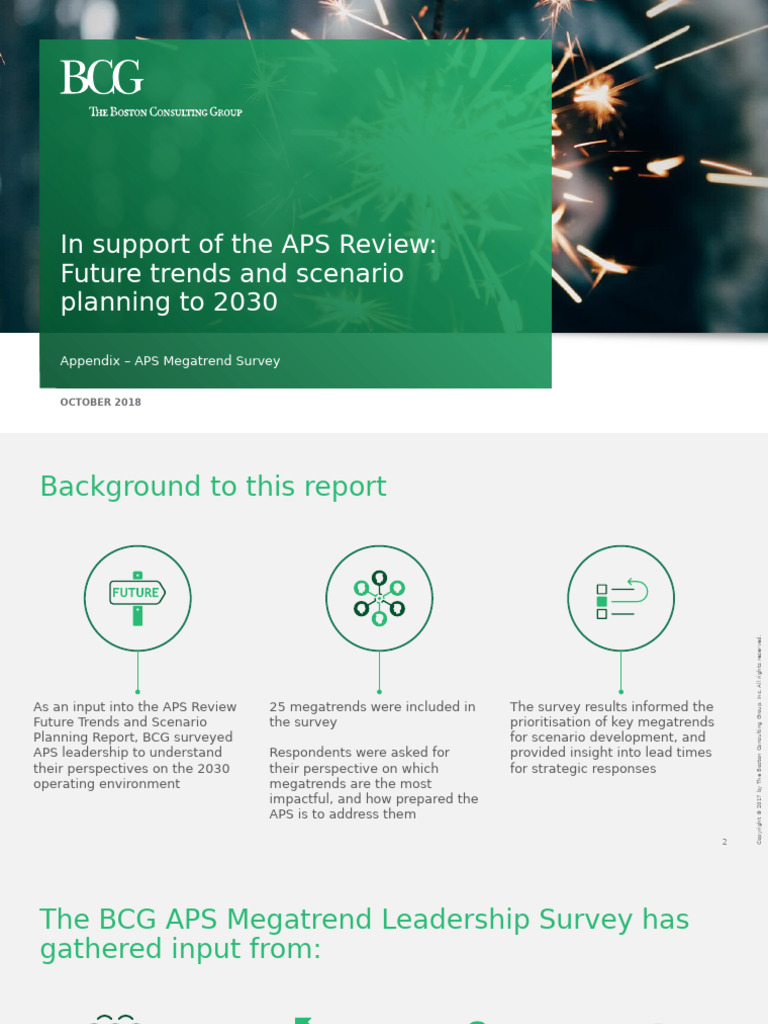 Appendix Aps Megatrend Survey | PDF | Artificial Intelligence | Intelligence (AI) & Semantics