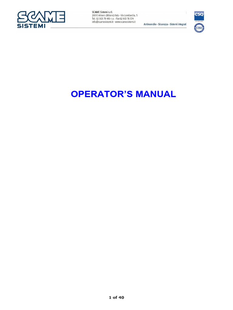 S81-HS Operator's Manual Guide | PDF | Computing | Computer Engineering