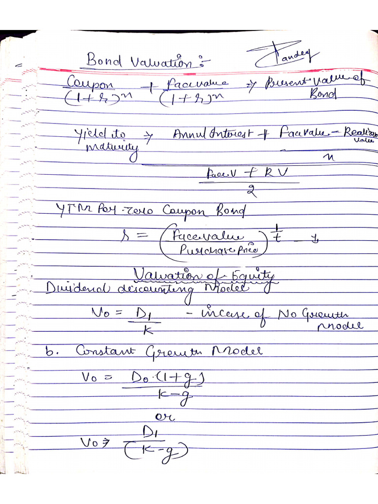 Module - 2 - BAV Formula & Solution | PDF